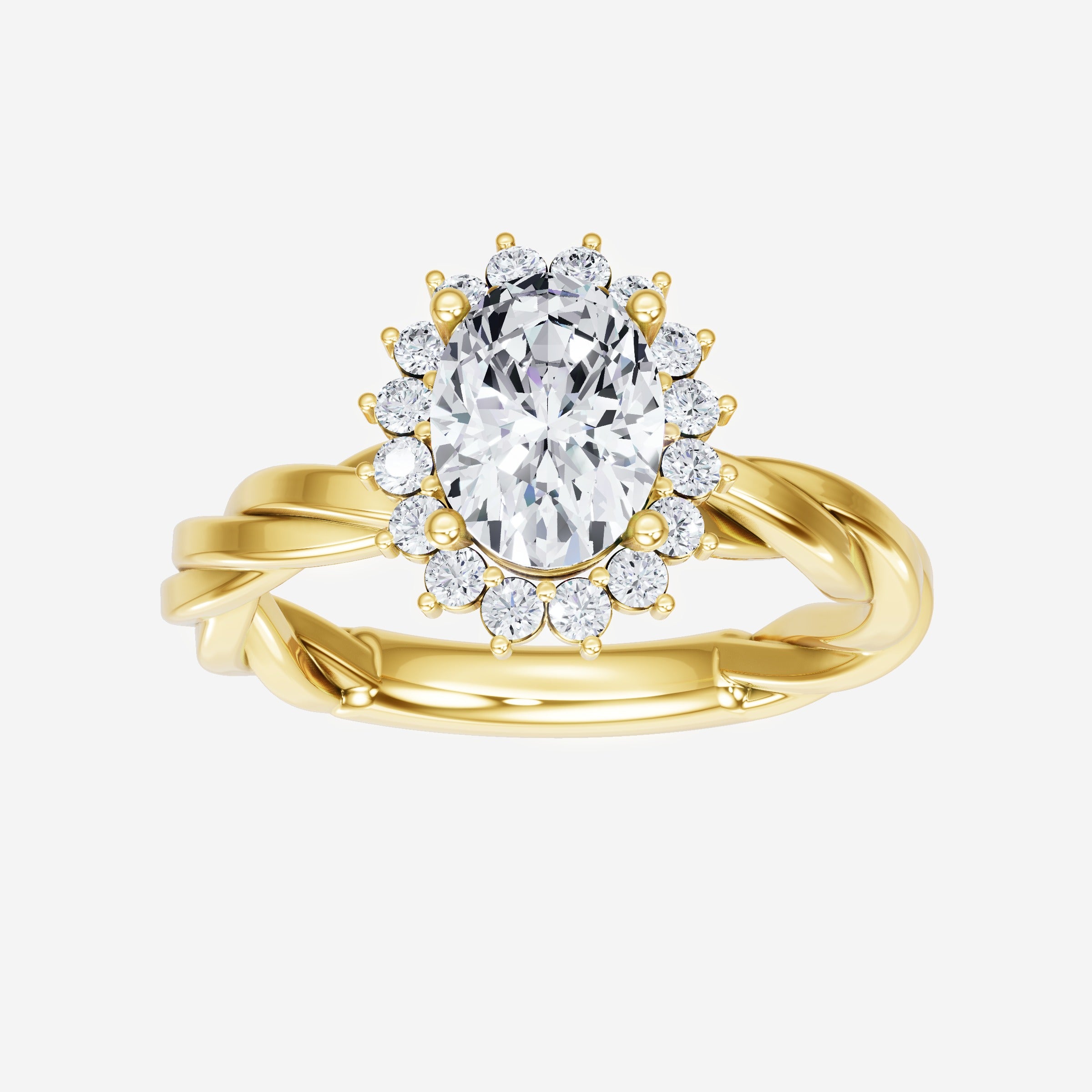 Oval Dazzling Diva Ring – Shop QSE