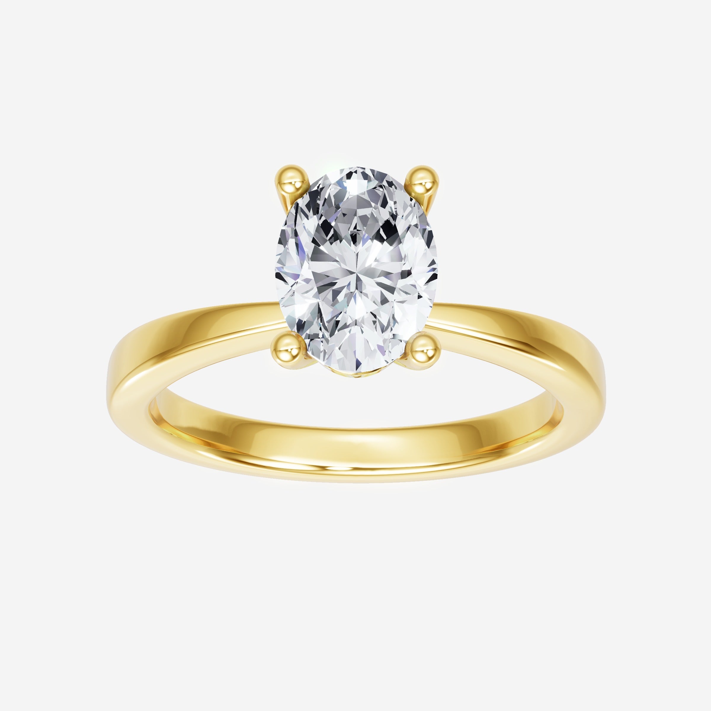 Oval Glimmering Twilight Ring – Shop QSE
