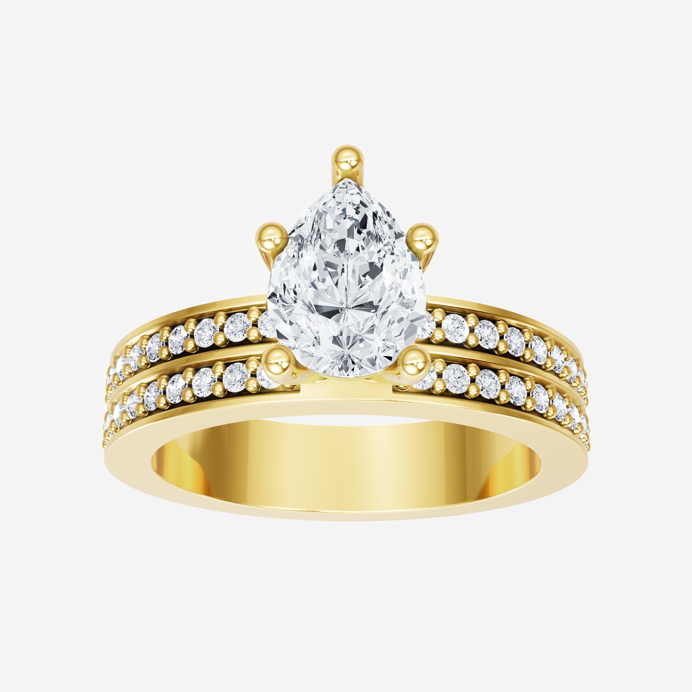 Pear Infinite Love Ring – Shop QSE