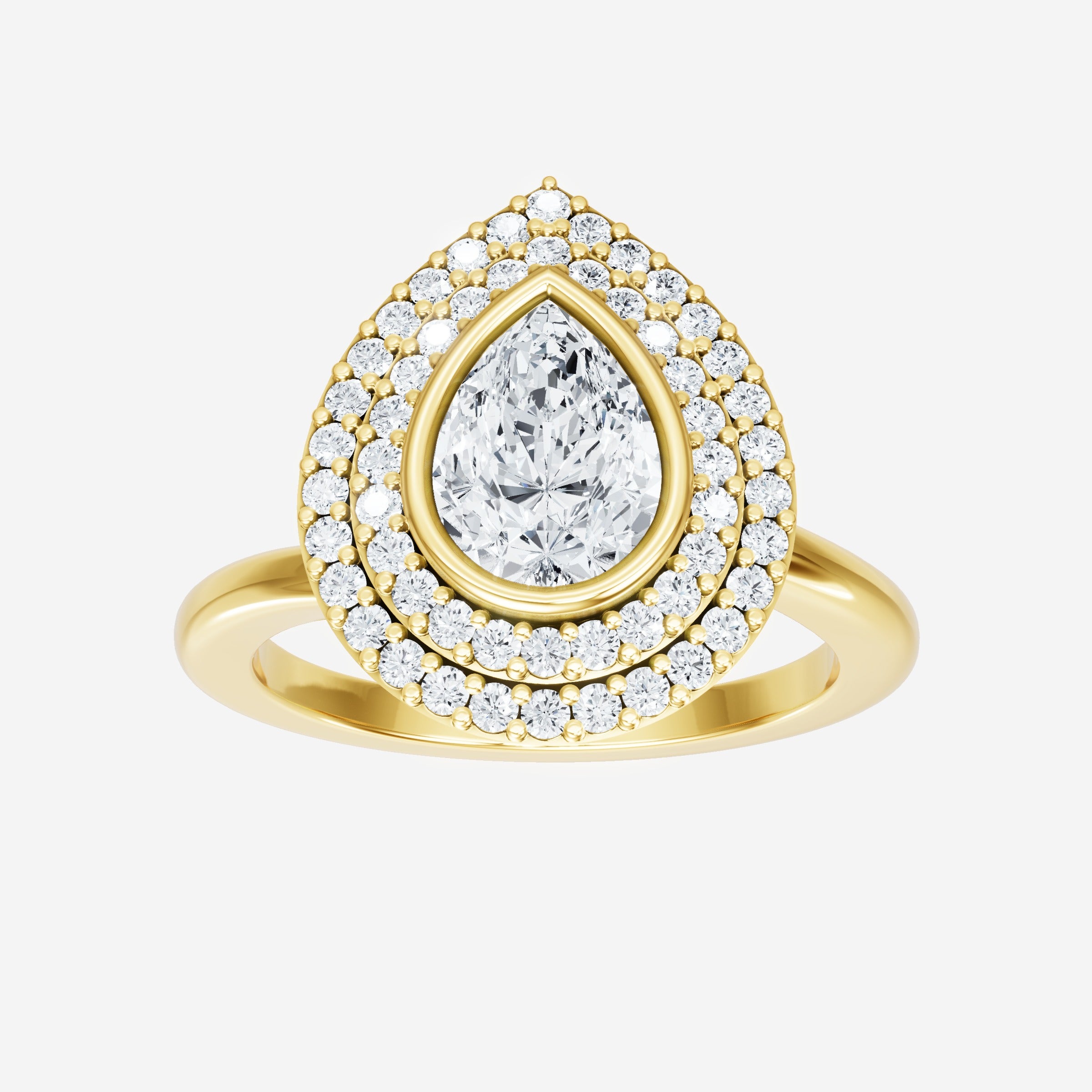 Pear Eternal Flame Ring – Shop QSE