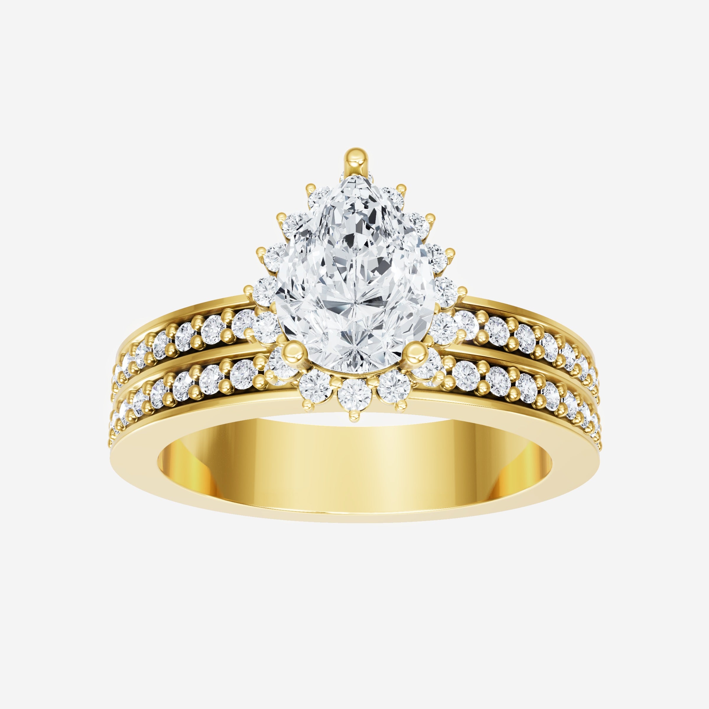 Pear Infinite Love Ring – Shop QSE