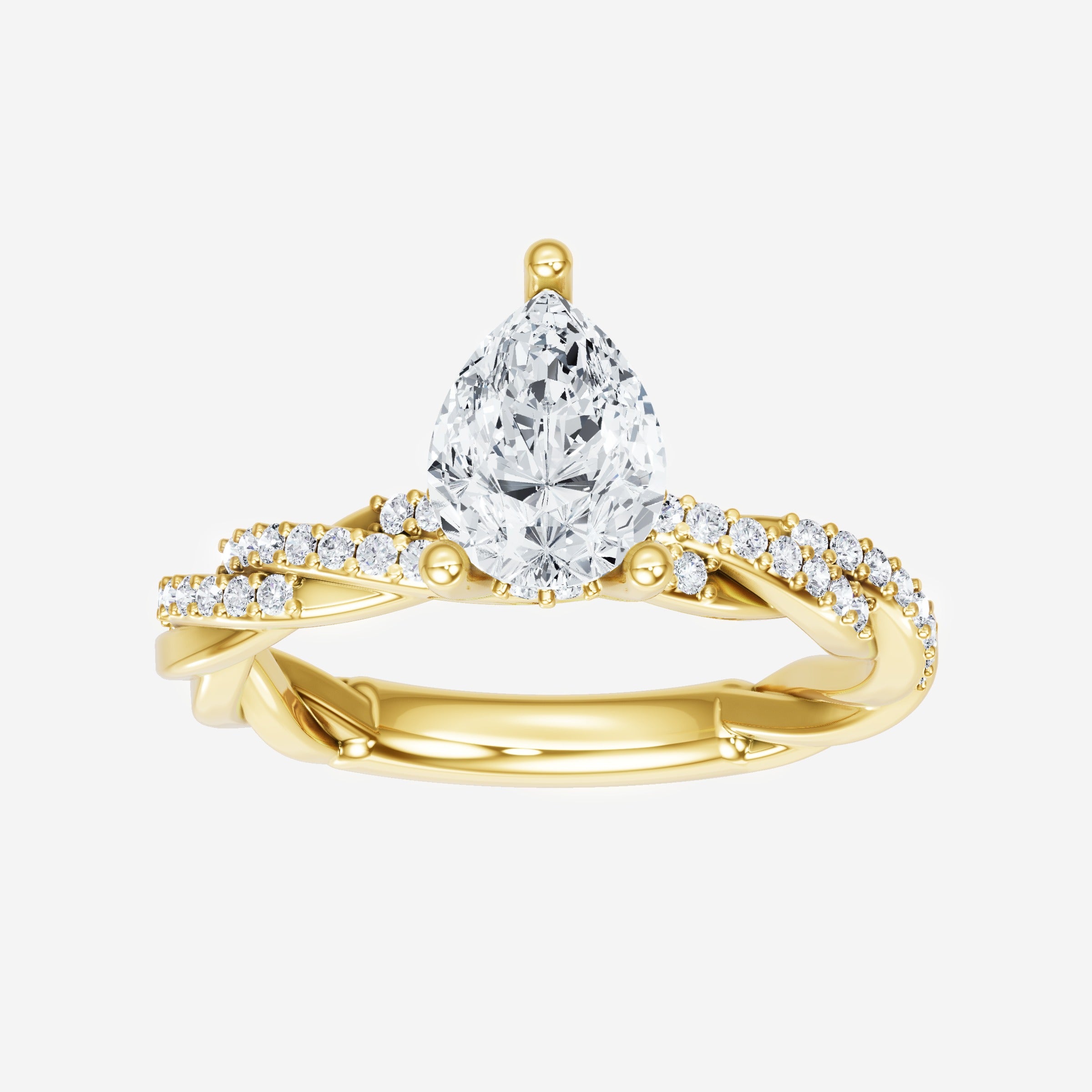 Pear Eternal Flame Ring – Shop QSE